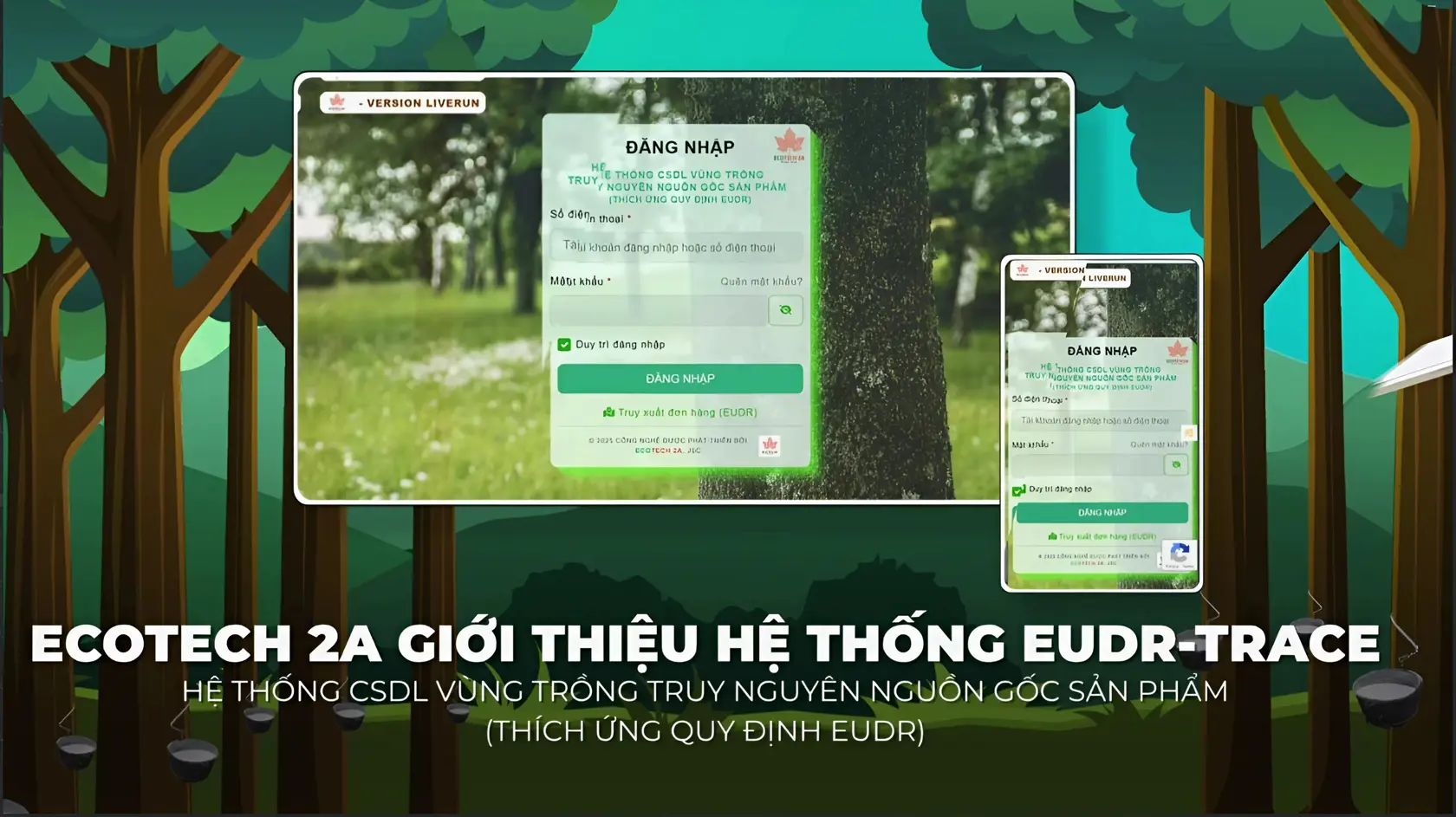 EcoTech 2A giới thiệu Hệ Thống DDS EUDR - Hợp Tác Mạnh Mẽ Cùng nhiều doanh nghiệp ngành Cao Su và Cà